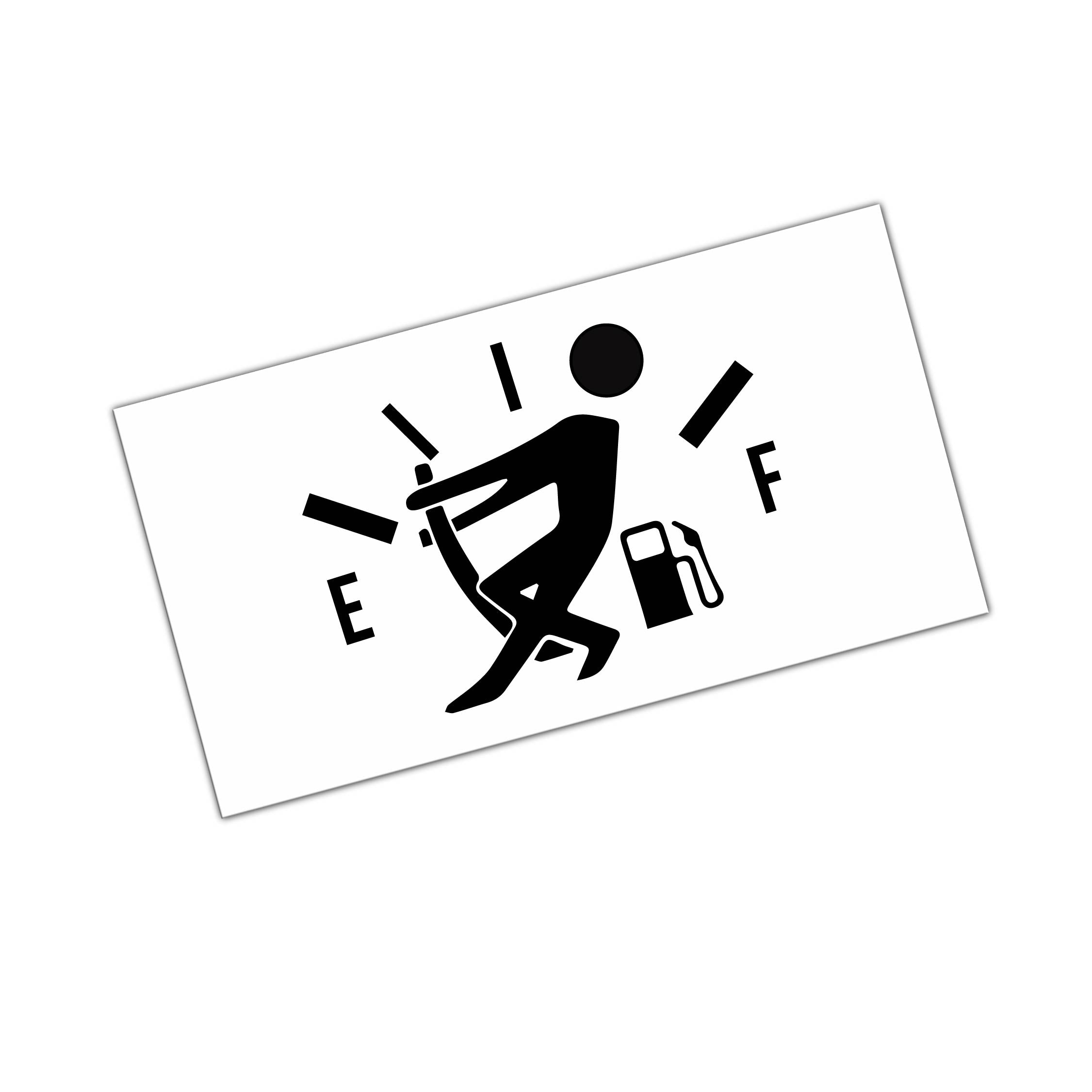 Tank leer? - Aufkleber – Kultsticker by Jannik