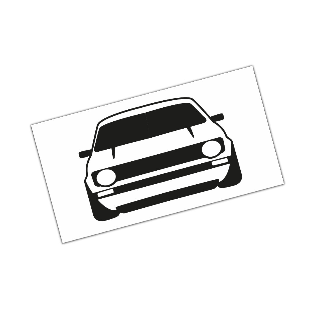 VW Golf MK1 / Aufkleber – Kultsticker by Jannik